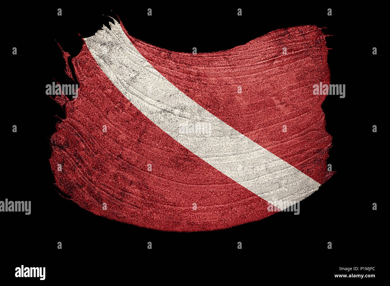 Diver down flag hi-res stock photography and images - Alamy