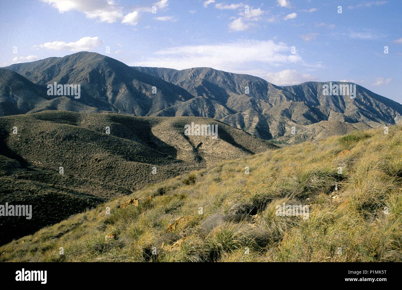 landscape near Mojácar; Sierra de Cabrera mountains Stock Photo - Alamy