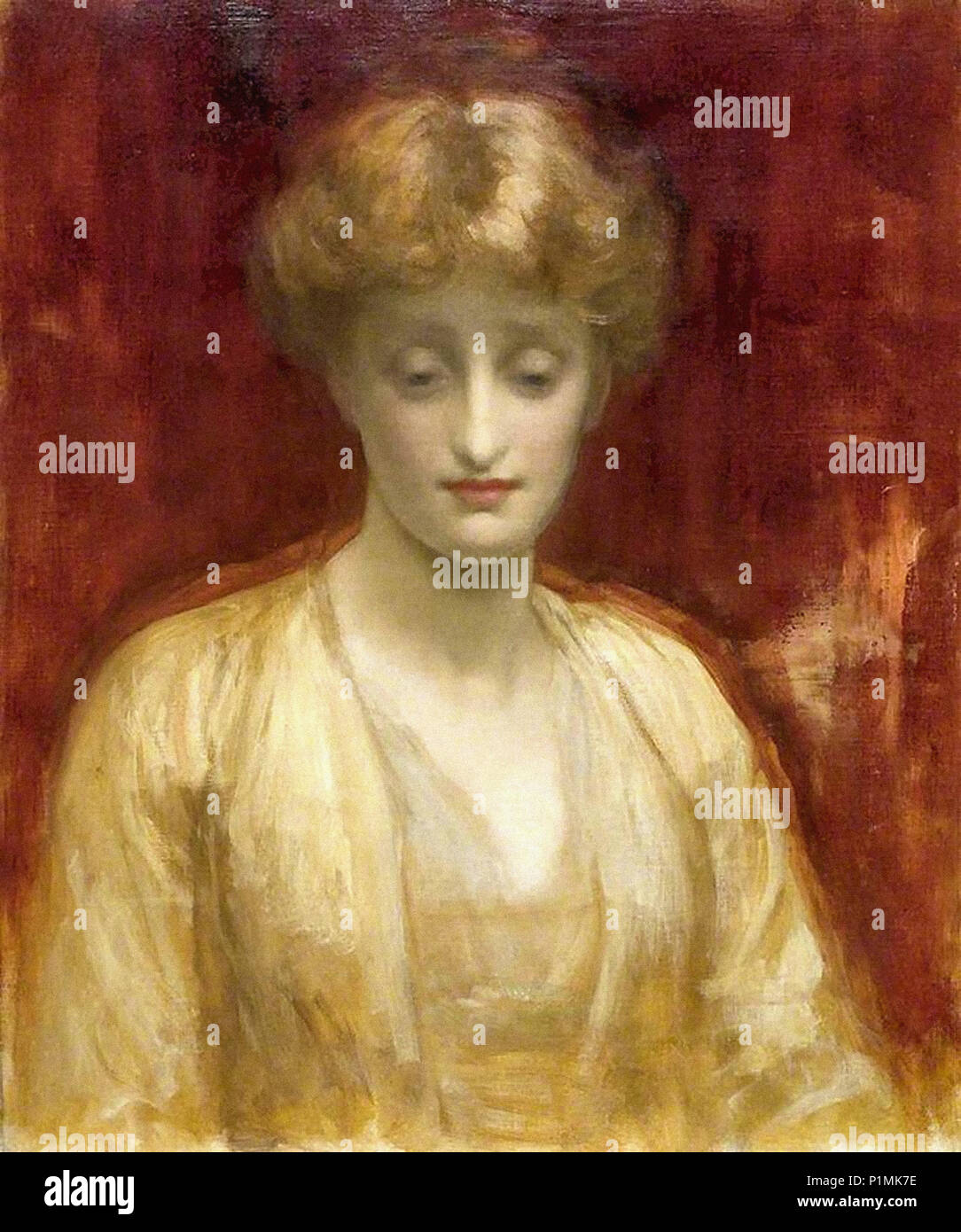 Leighton Frederic - Mrs Williams Stock Photo - Alamy