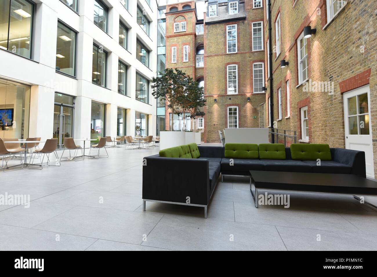 Modern Commercial office Interiors Stock Photo - Alamy