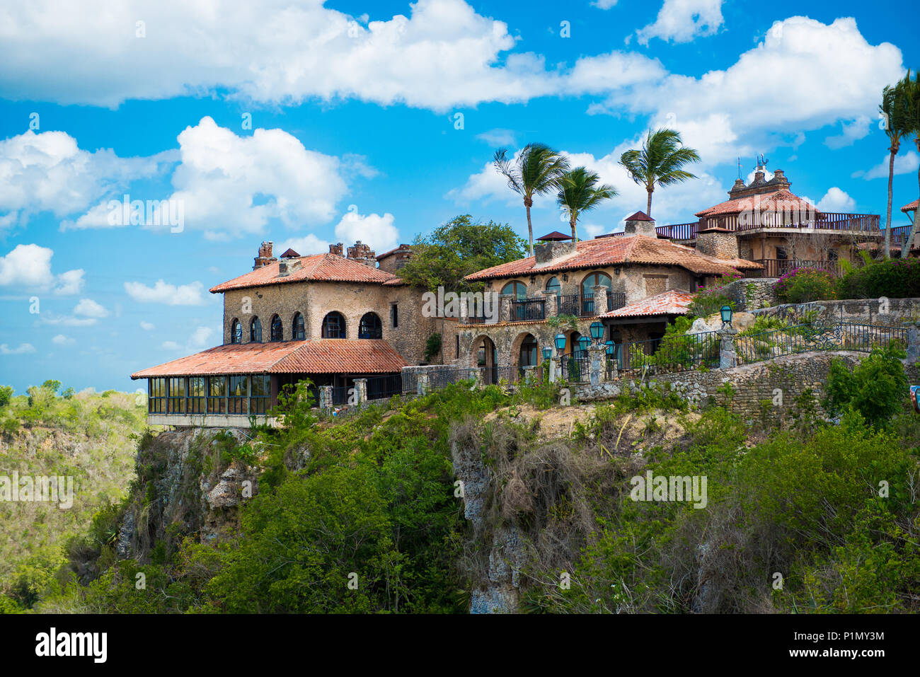 Ancient village Altos de Chavon - Colonial town reconstructed in ...