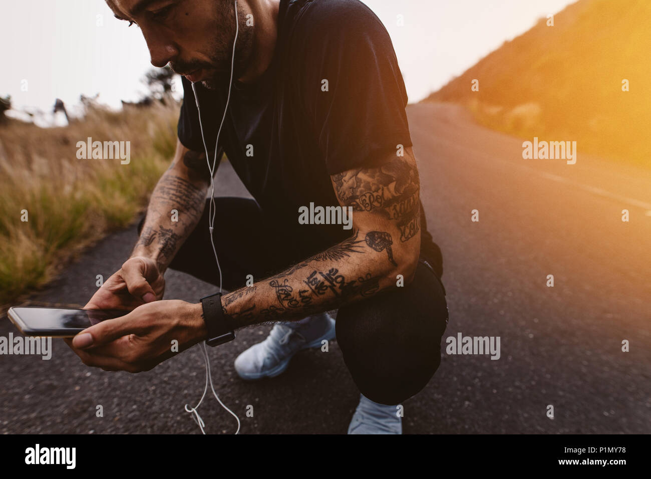 Fitness app progress hi-res stock photography and images - Alamy