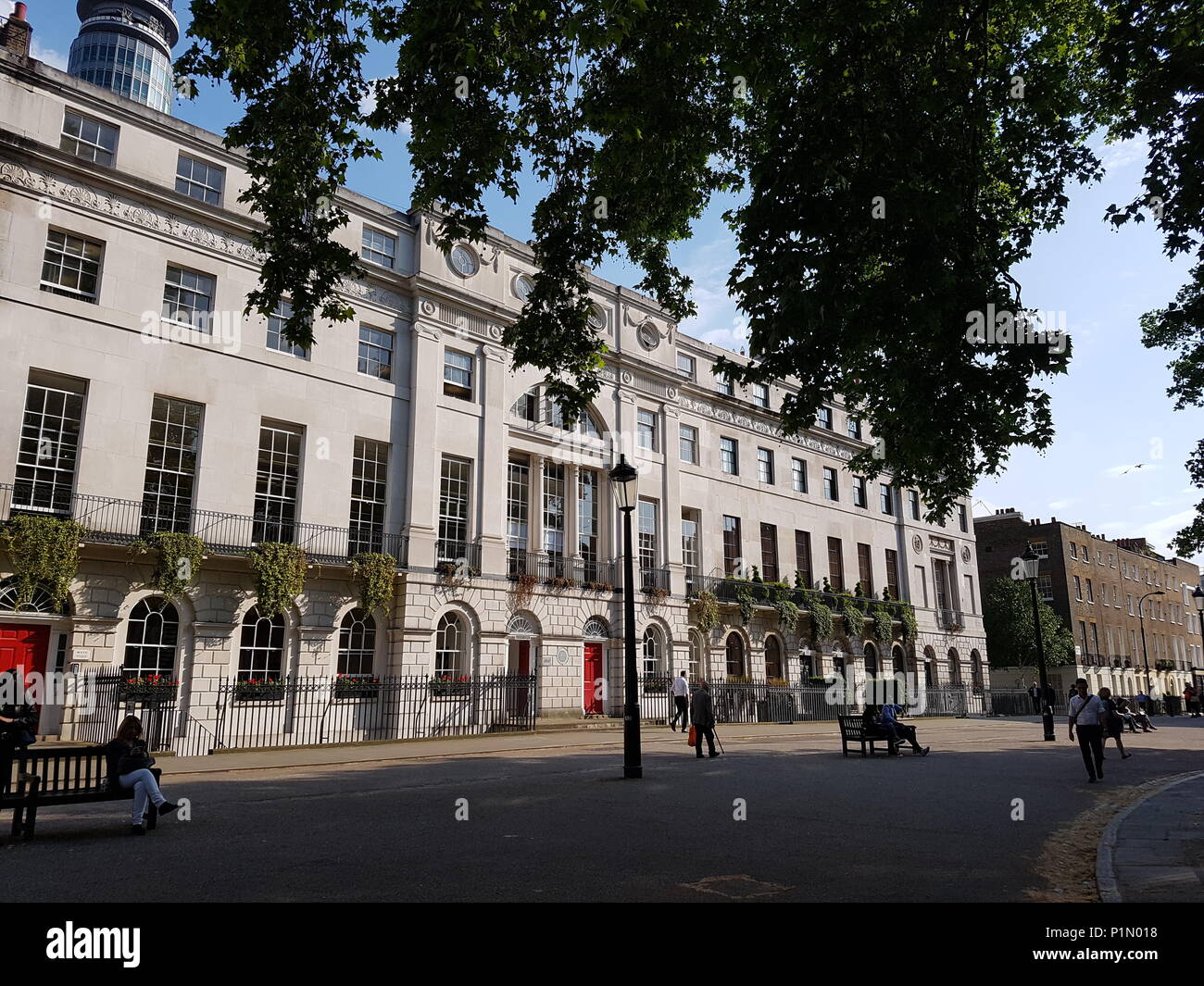 Fitzroy road london hi-res stock photography and images - Alamy