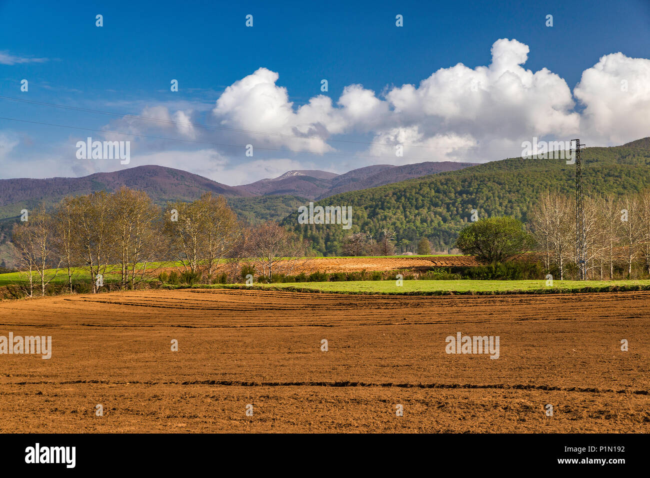 Aspromonte Massif, view from northwest, near Gambarie, in Aspromonte ...