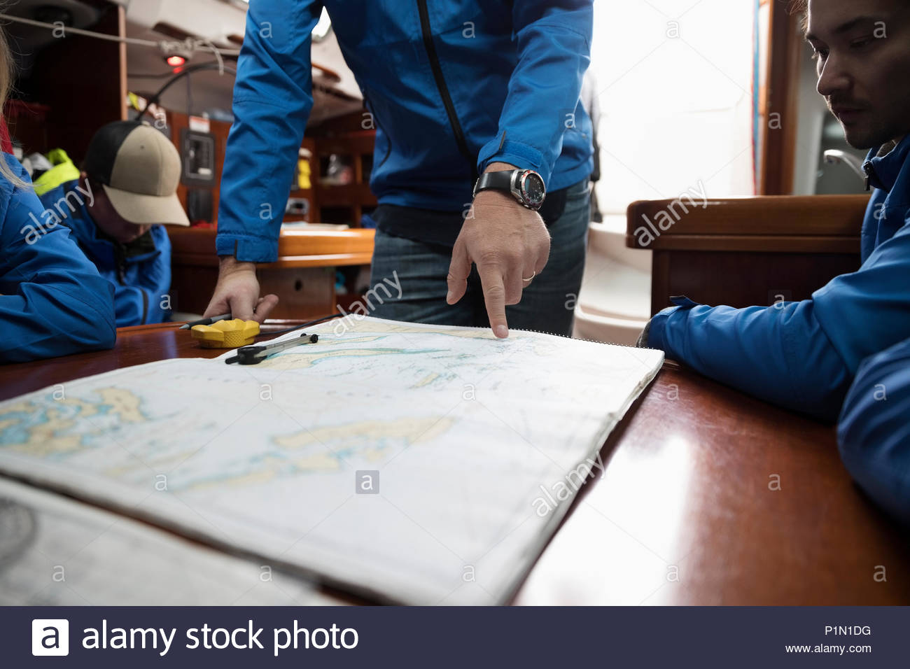 Plotting a course hi-res stock photography and images - Alamy