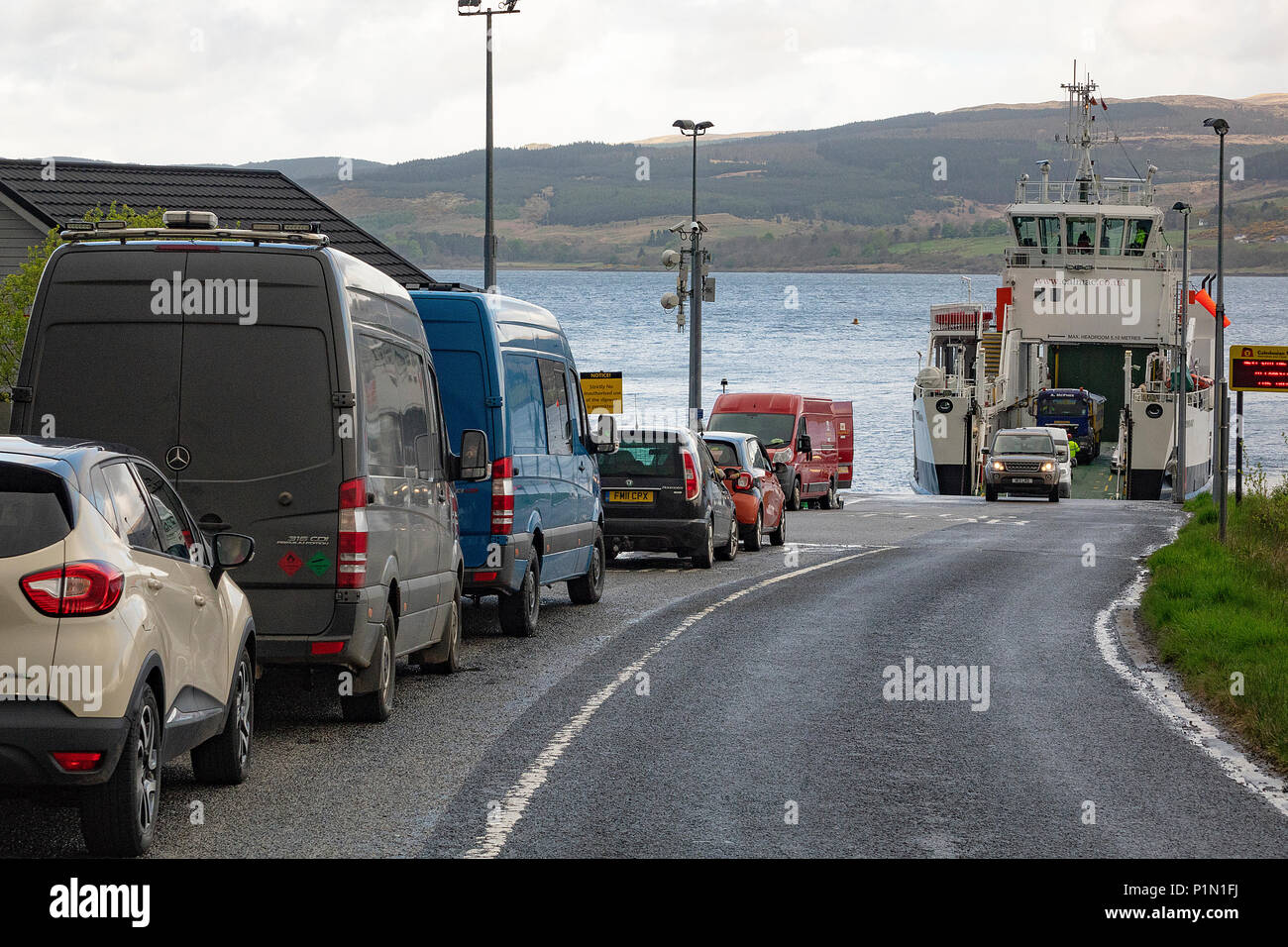 Lochaline to mull ferry hi-res stock photography and images - Alamy