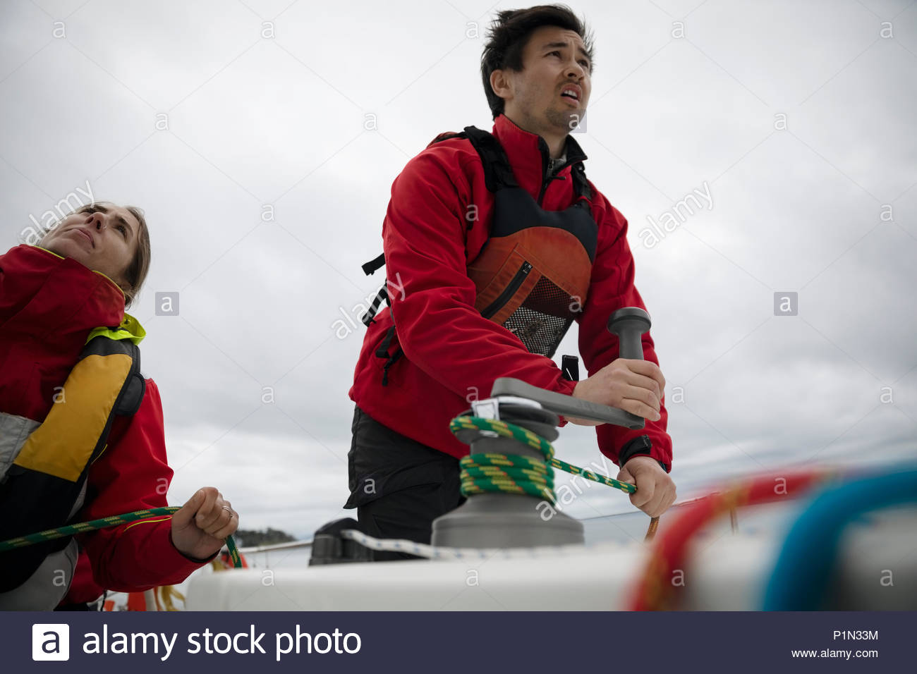 Two person rope hi-res stock photography and images - Alamy