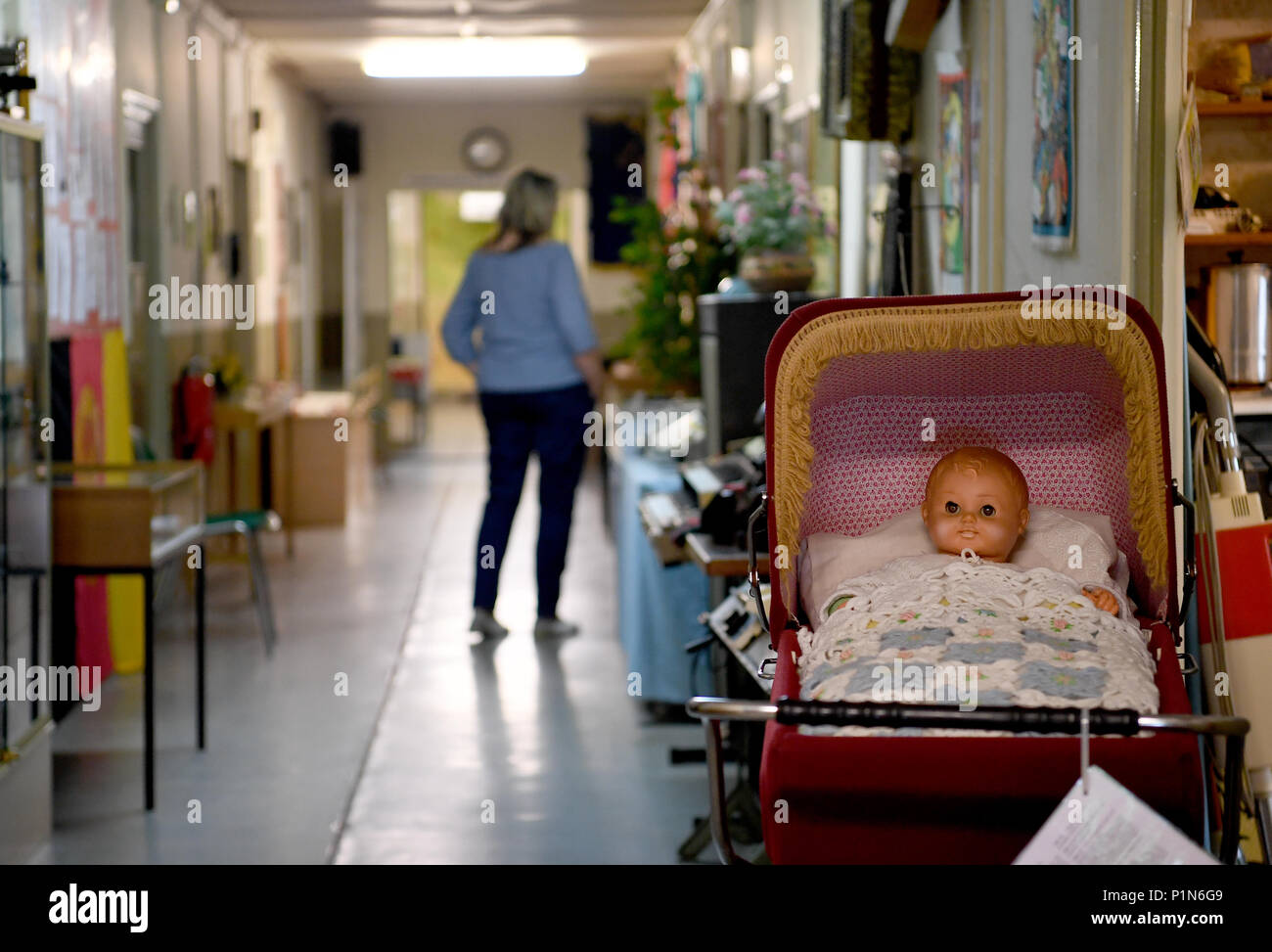 12 June 2018, Germany, Apolda: Christine Hansen, head of the project ...