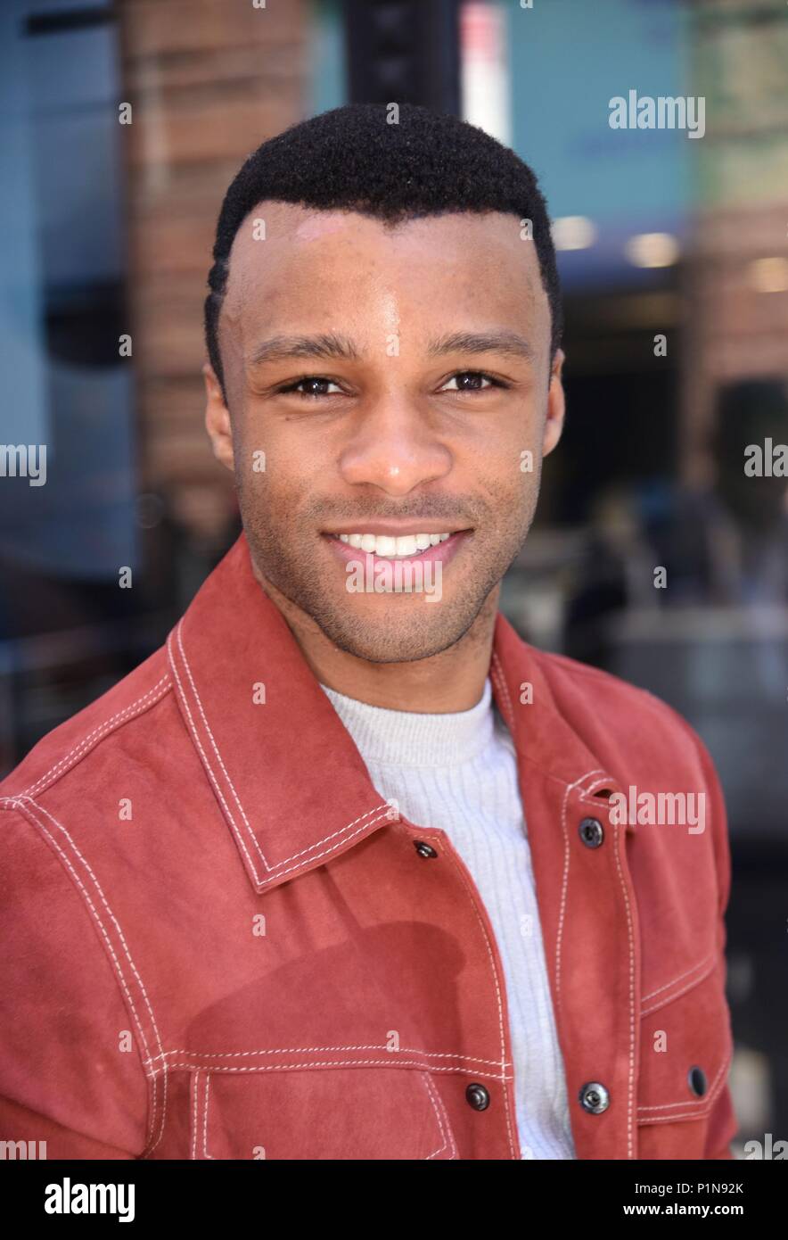 New York, NY, USA. 12th June, 2018. Dyllon Burnside, seen at BUILD ...