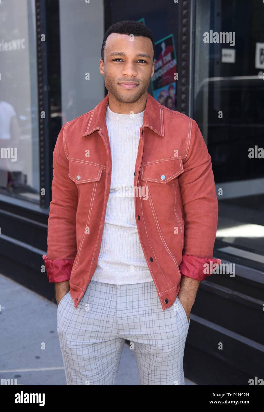 New York, NY, USA. 12th June, 2018. Dyllon Burnside, seen at BUILD ...