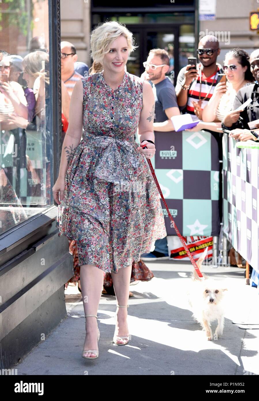 New York, NY, USA. 12th June, 2018. Shana Feste, seen at BUILD Series ...