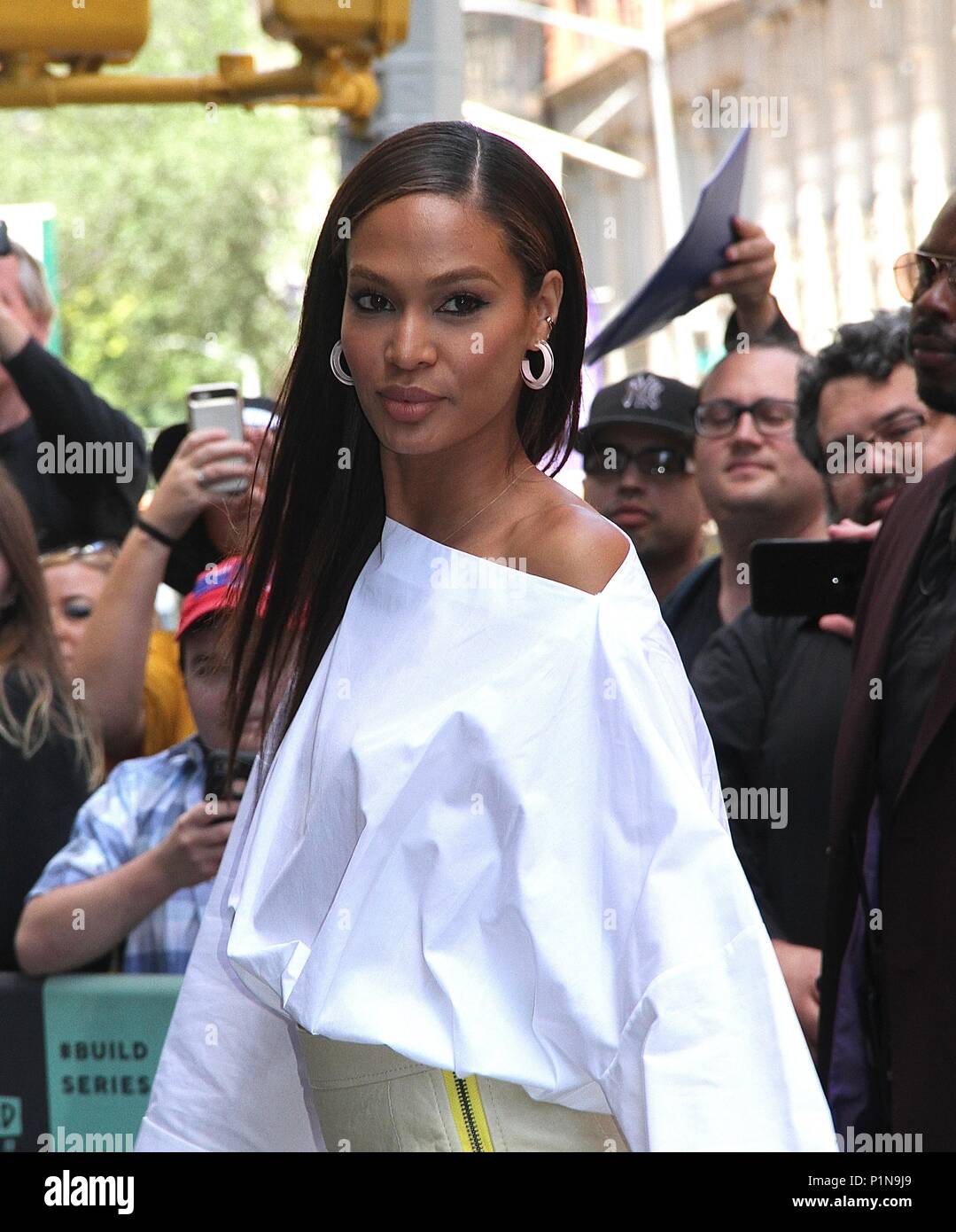 New York, NY, USA. 12th June, 2018. Model and actress Joan Smalls ...