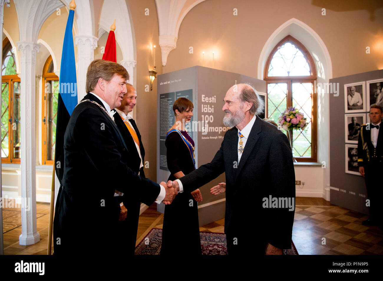 King Willem-Alexander of The Netherlands during an official state ...