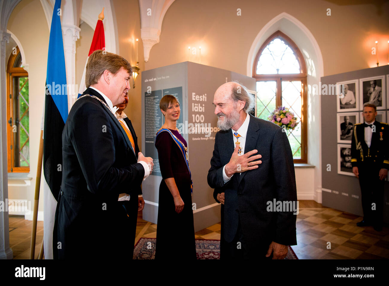 King Willem-Alexander of The Netherlands during an official state ...