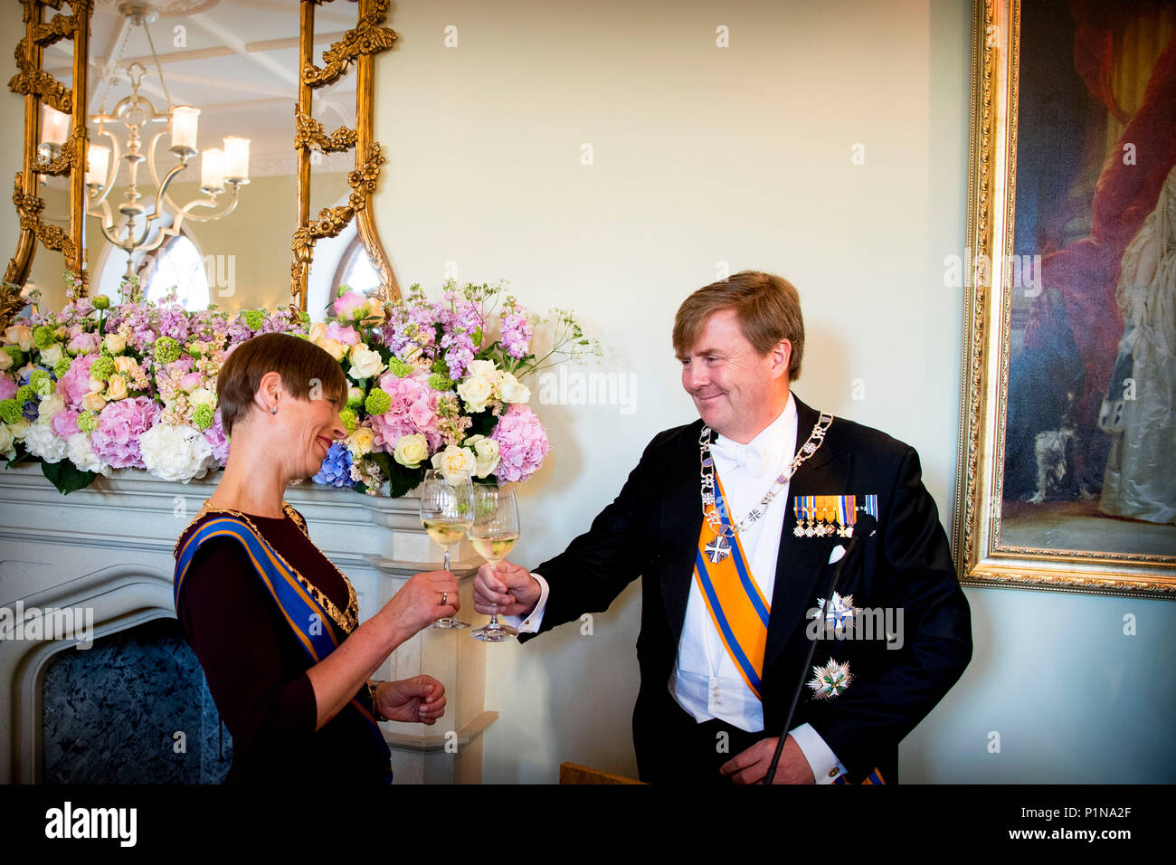 Tallinn, Estonia. 12th June, 2018. King Willem-Alexander of The ...
