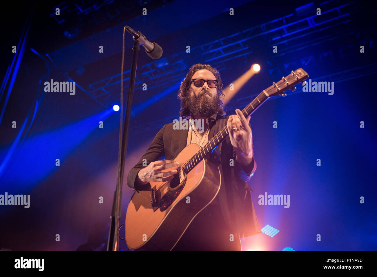 Norway, Oslo - June 12, 2018. The American folk singer, songwriter and ...