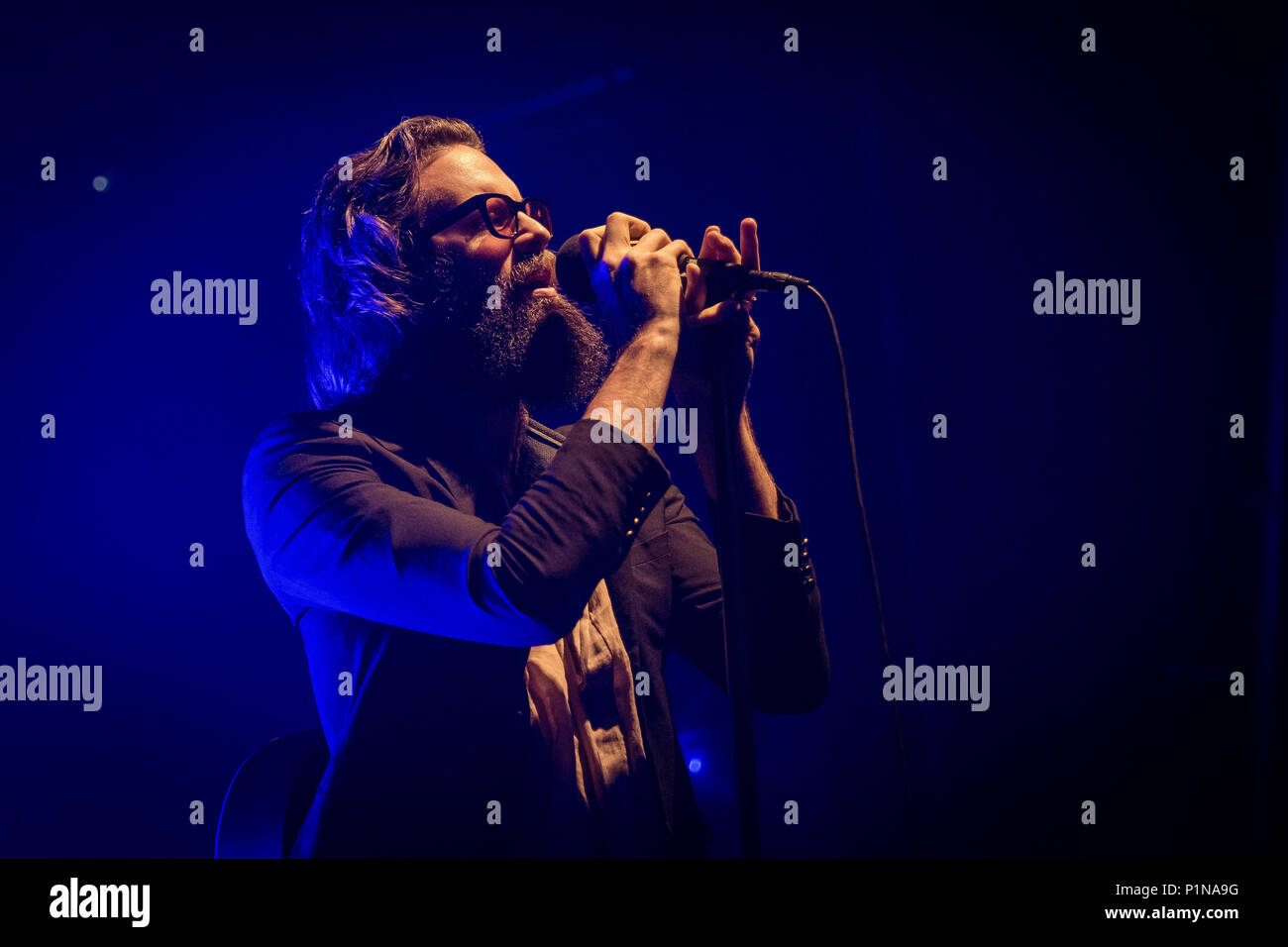 Norway, Oslo - June 12, 2018. The American folk singer, songwriter and ...