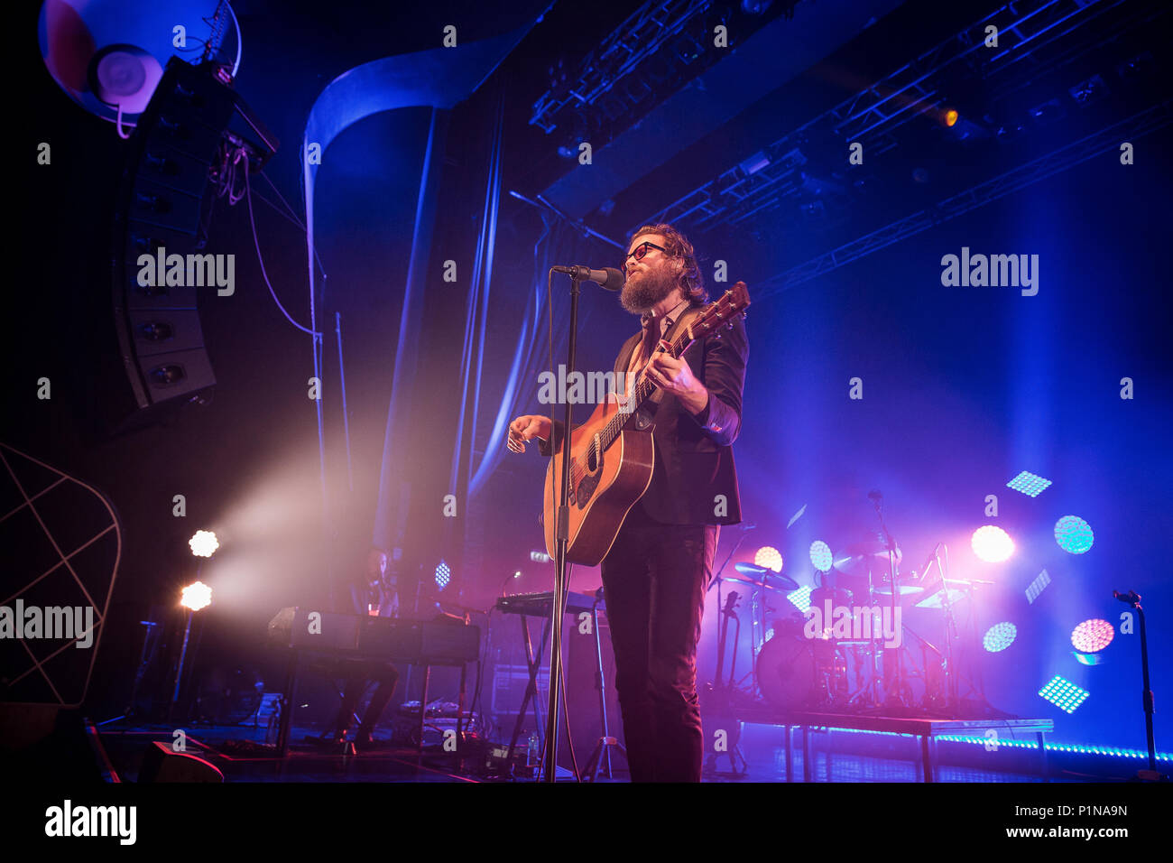 Norway, Oslo - June 12, 2018. The American folk singer, songwriter and ...
