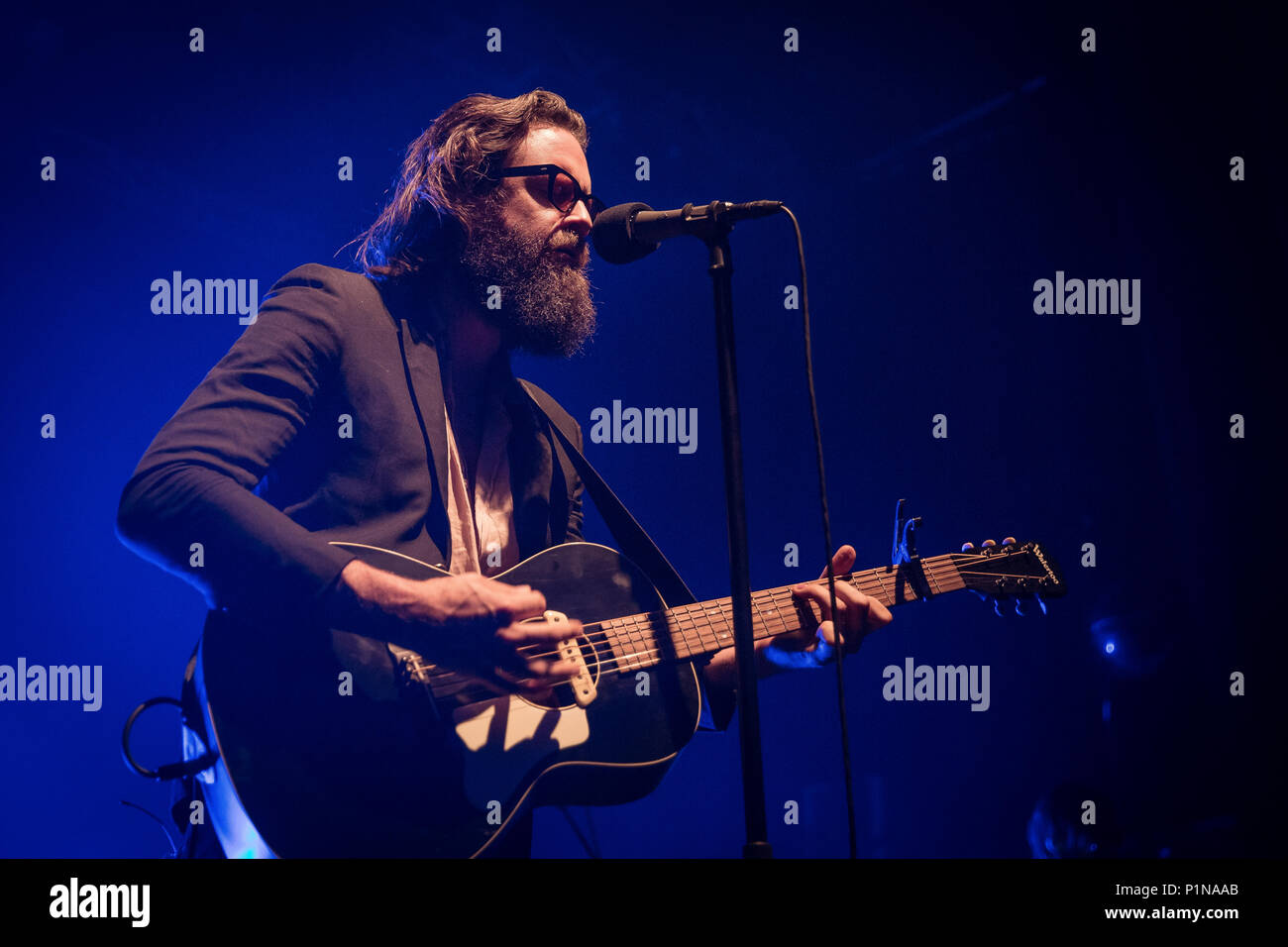 Norway, Oslo - June 12, 2018. The American folk singer, songwriter and ...