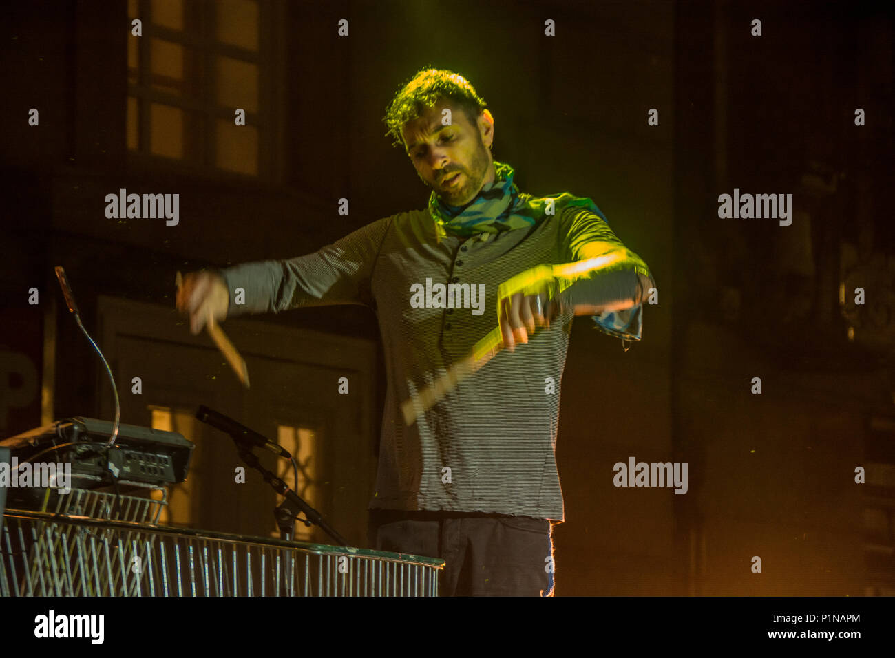 Electronic beat production layers voice hi-res stock photography and ...