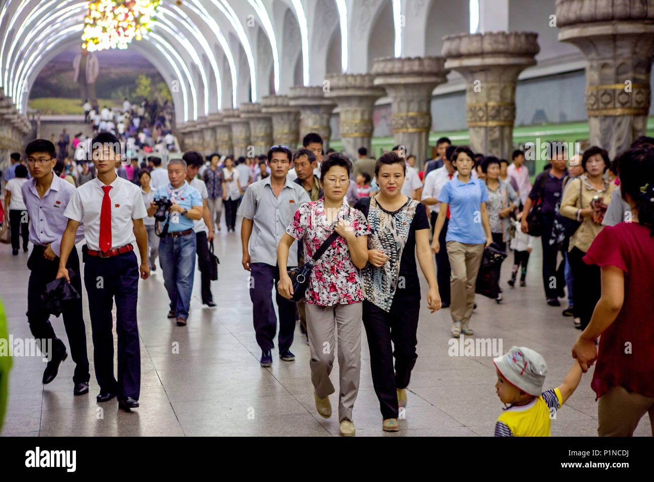 Pyongyang, Pyongyang, China. 13th June, 2018. The Pyongyang Metro is ...