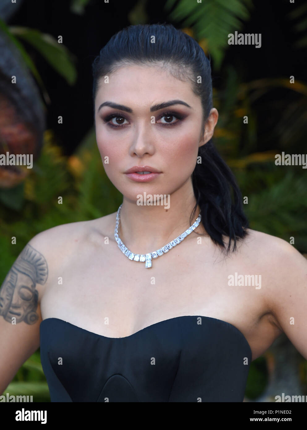 Los Angeles, California, USA. 12th June, 2018. Daniella Pineda arrives ...