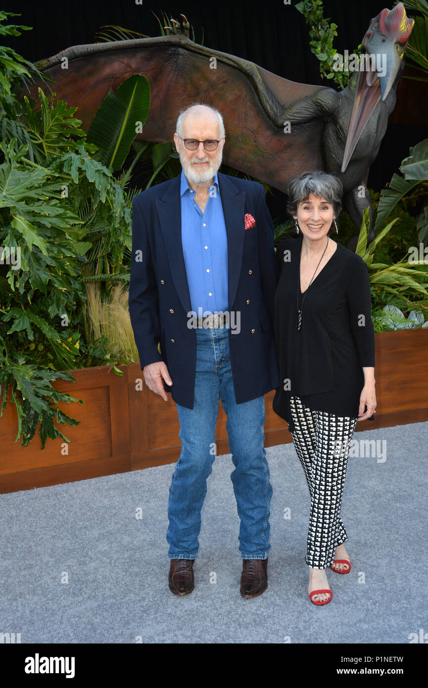Los Angeles, California, USA. 12th June, 2018. James Cromwell & Anna ...