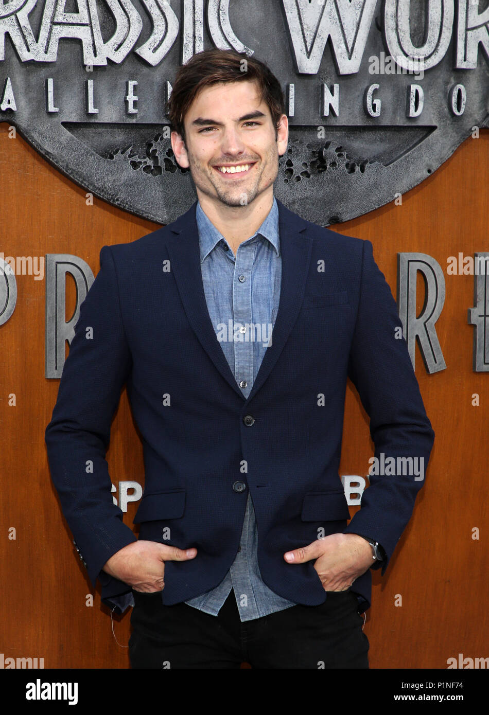 LOS ANGELES, CA - JUNE 12: Jared Haibon, at Jurassic World: Fallen ...