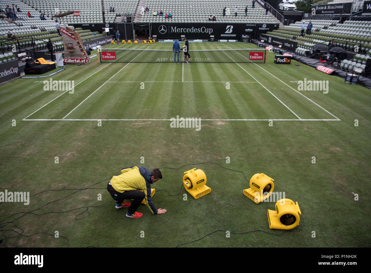 13 June 2018, Stuttgart, Germany - Tennis ATP Tour, Men's single: A ...