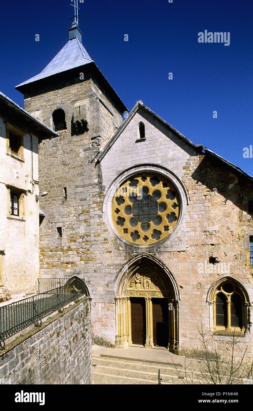 Roncesvalles monastery hi-res stock photography and images - Alamy