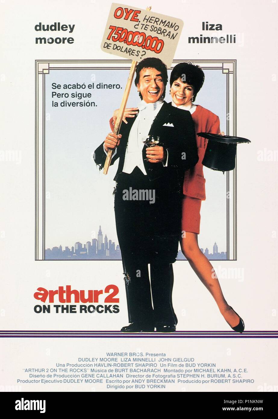 Original Film Title: ARTHUR 2: ON THE ROCKS. English Title: ARTHUR 2 ...
