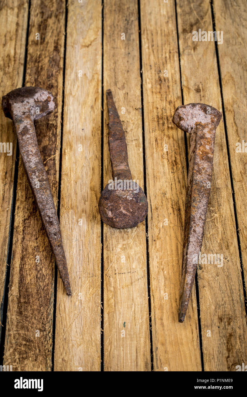 Aged beautiful railway track hi-res stock photography and images - Alamy
