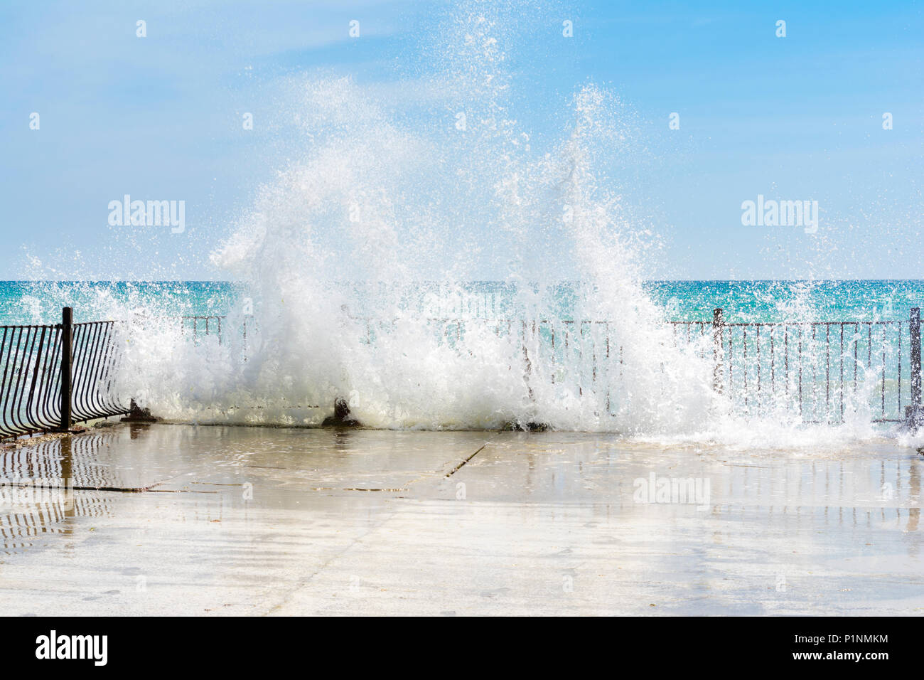 The beat of waves on a beach hi-res stock photography and images - Alamy