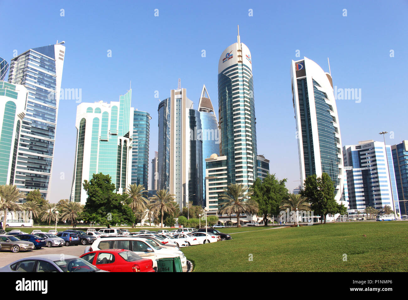Qatari architecture hi-res stock photography and images - Alamy