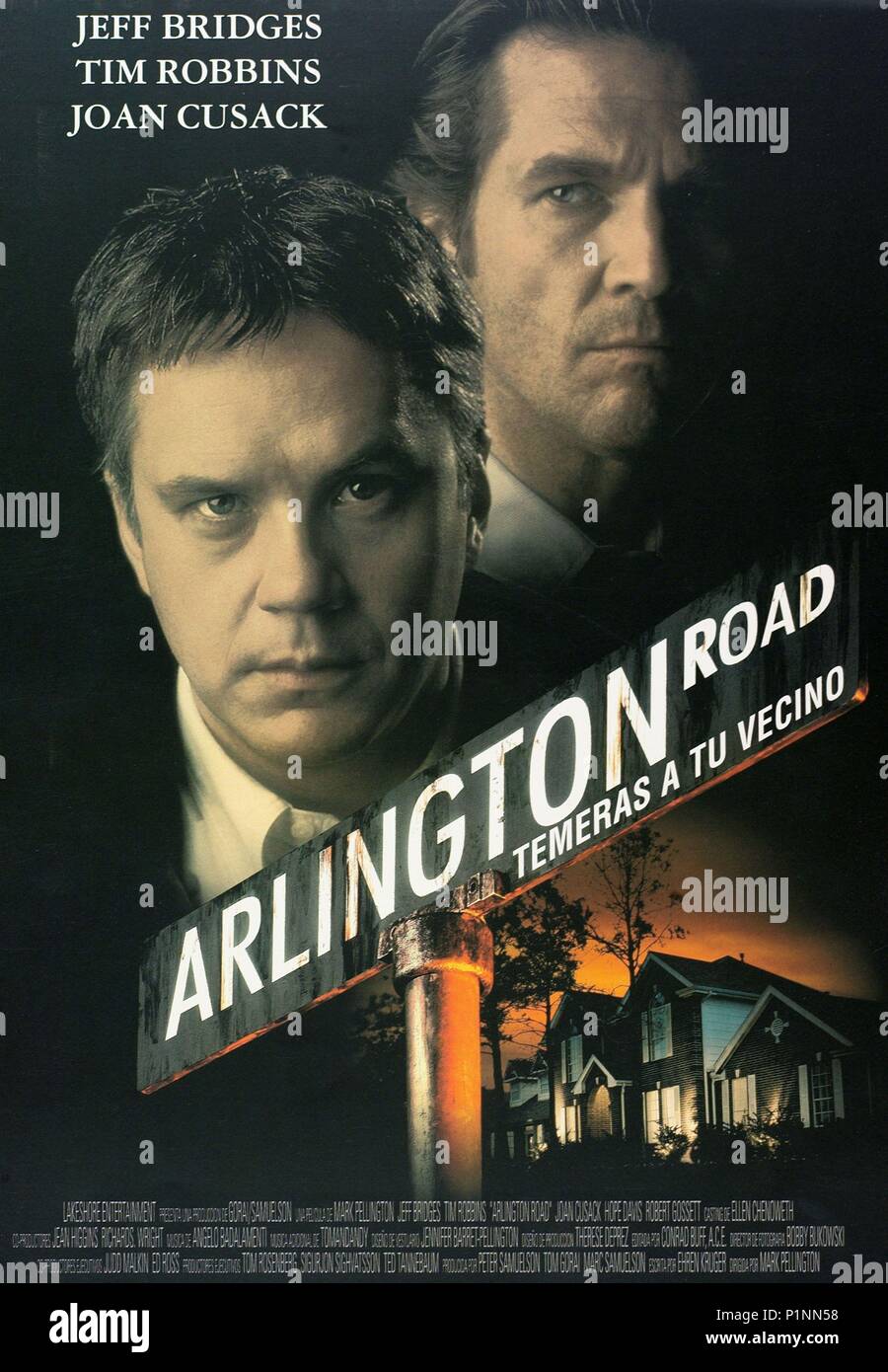 Original Film Title: ARLINGTON ROAD. English Title: ARLINGTON ROAD ...
