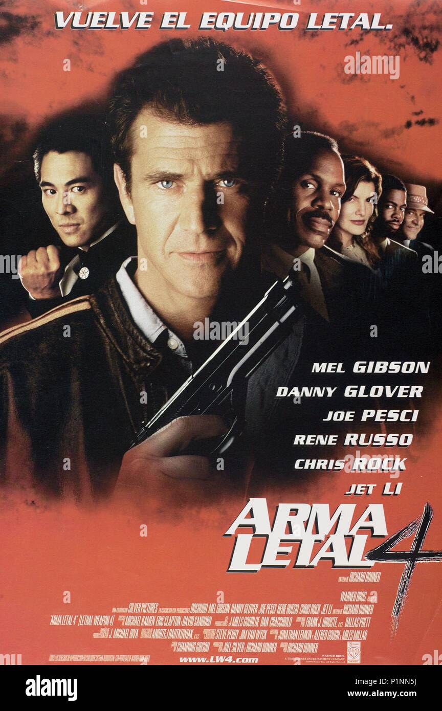 Original Film Title: LETHAL WEAPON 4. English Title: LETHAL WEAPON 4. Film Director: RICHARD ...