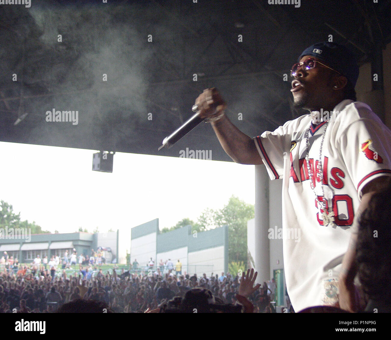 ATLANTA, GA - July 11: Big Boi of OutKast performs to a hometown crowd ...