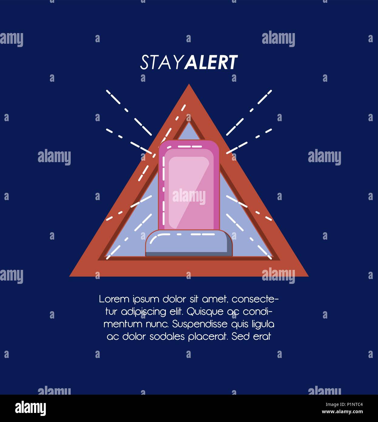 drive smart campaign label vector illustration design Stock Vector ...