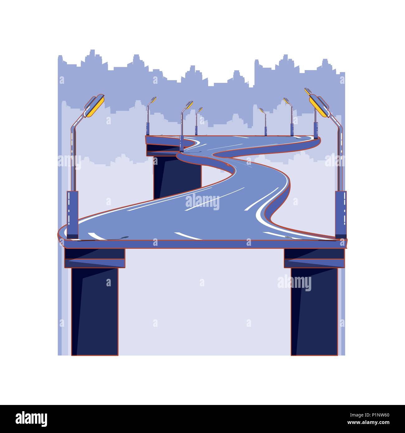 road scene driver smart vector illustration design Stock Vector Image ...