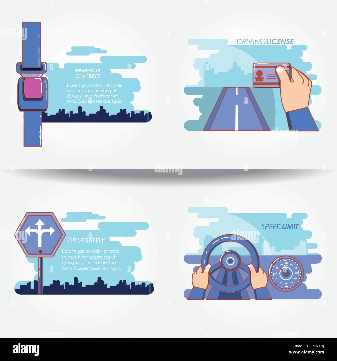 Person driving person attention care Stock Vector Images - Alamy