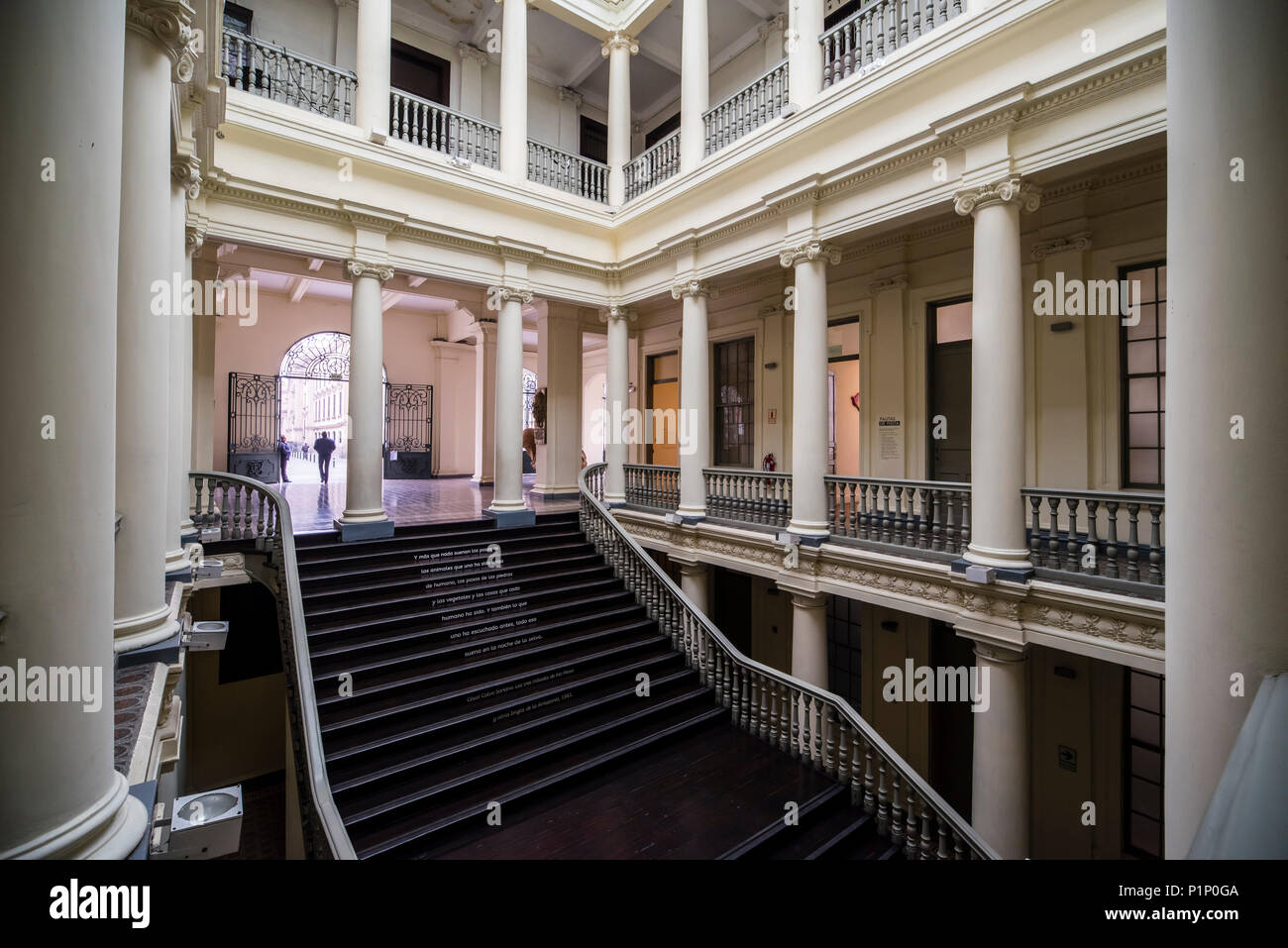 House of Peruvian Literature, museum and library(1912). Lima city, Peru ...