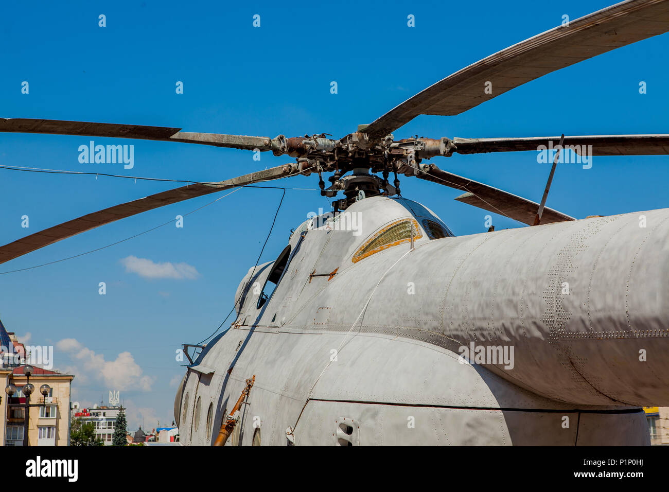 Grey Helicopter High Resolution Stock Photography and Images - Alamy