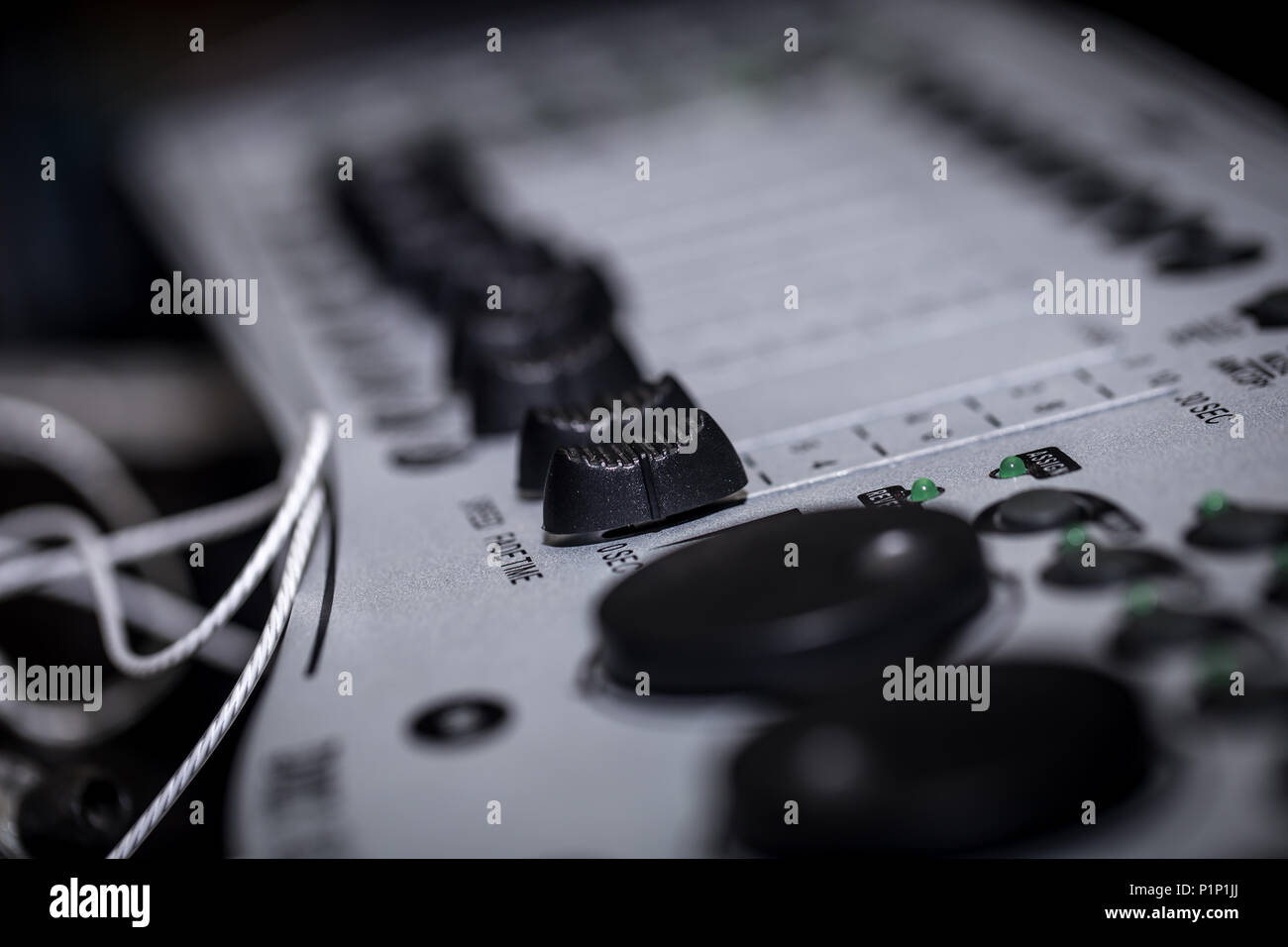 Adjust volume knob finger hi-res stock photography and images - Alamy