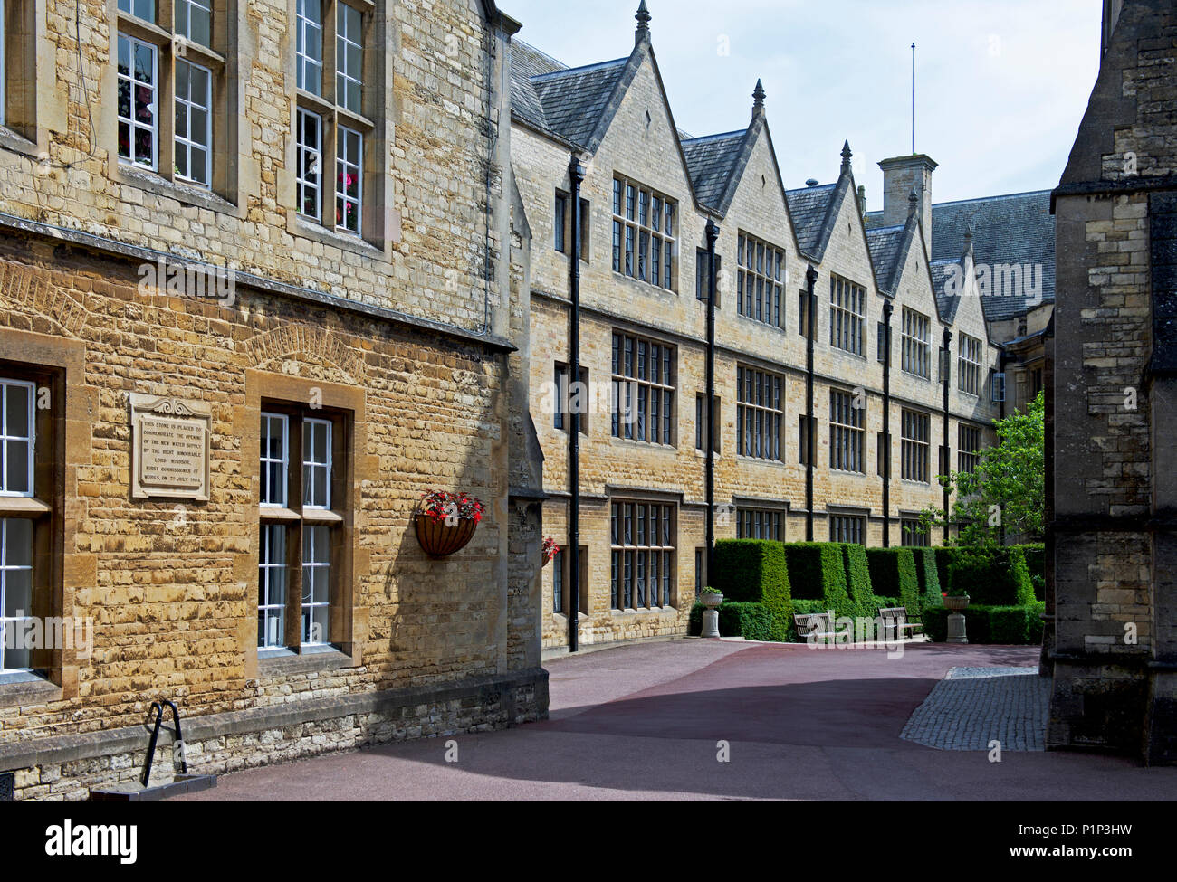 East Block classrooms, Uppingham School, Uppingham, Rutland, England UK ...