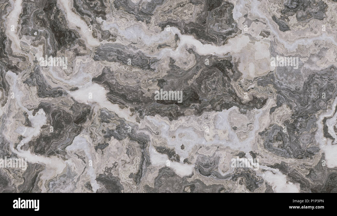 Marble pattern with curly grey and grey veins. Abstract texture and ...