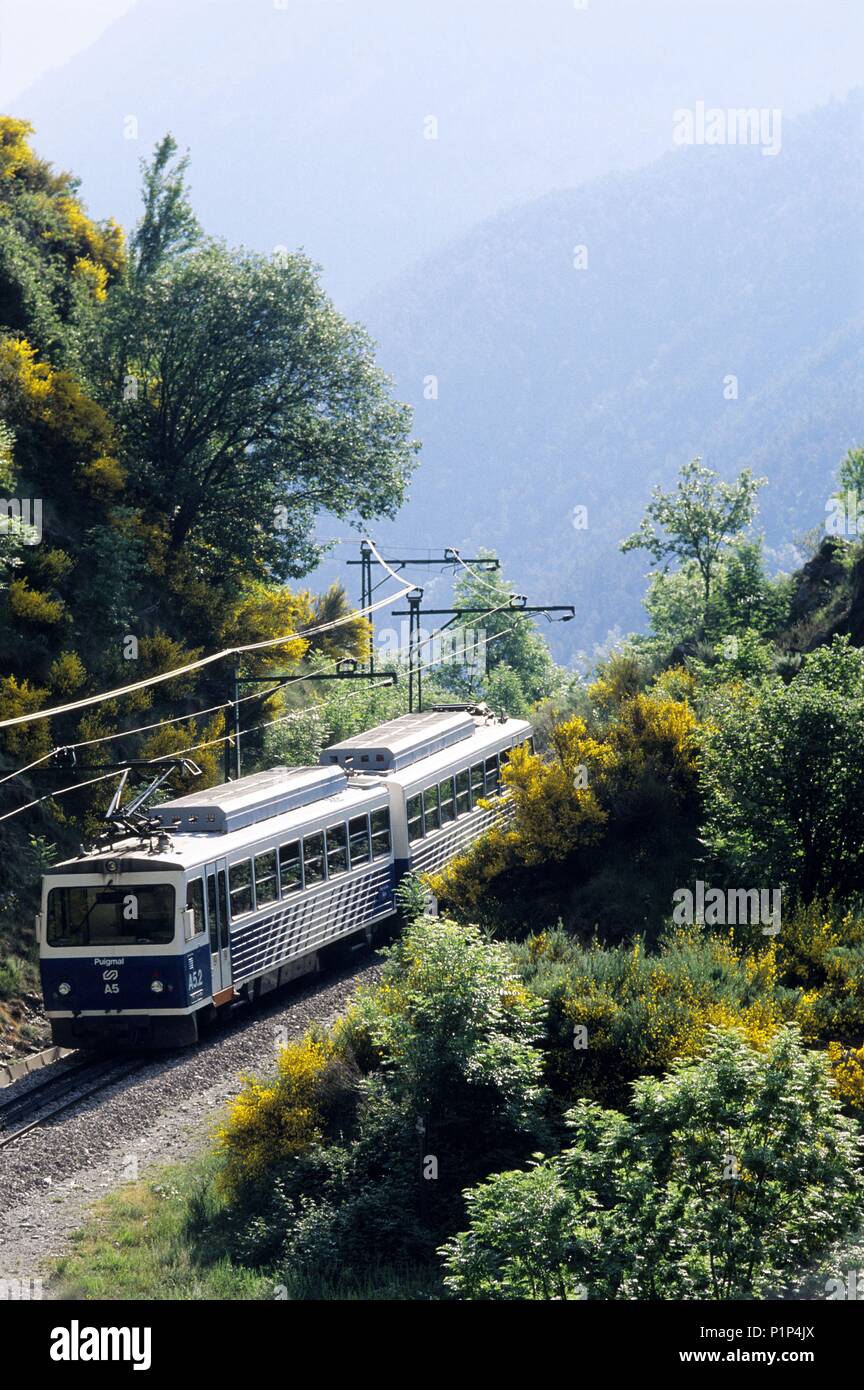 Nuria train hi-res stock photography and images - Alamy