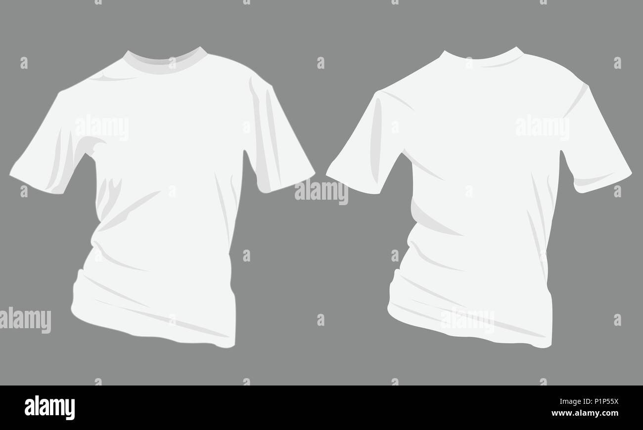 T shirt design templates front back hi-res stock photography and images ...