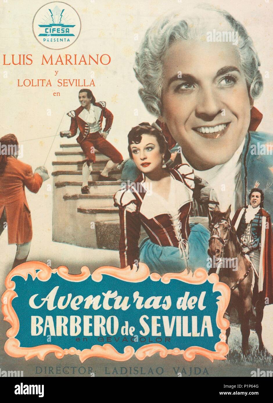 Original Film Title: AVENTURAS DEL BARBERO DE SEVILLA. English Title ...