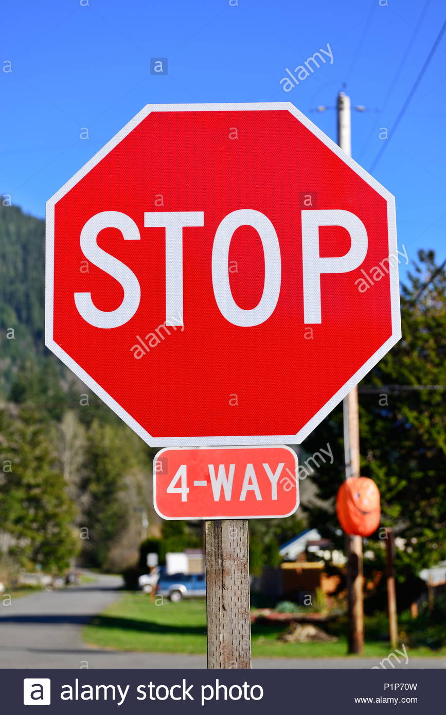 Four Way Intersection Stock Photos & Four Way Intersection Stock Images ... Four Way Intersection Stock Photos & Four Way Intersection Stock Images ...