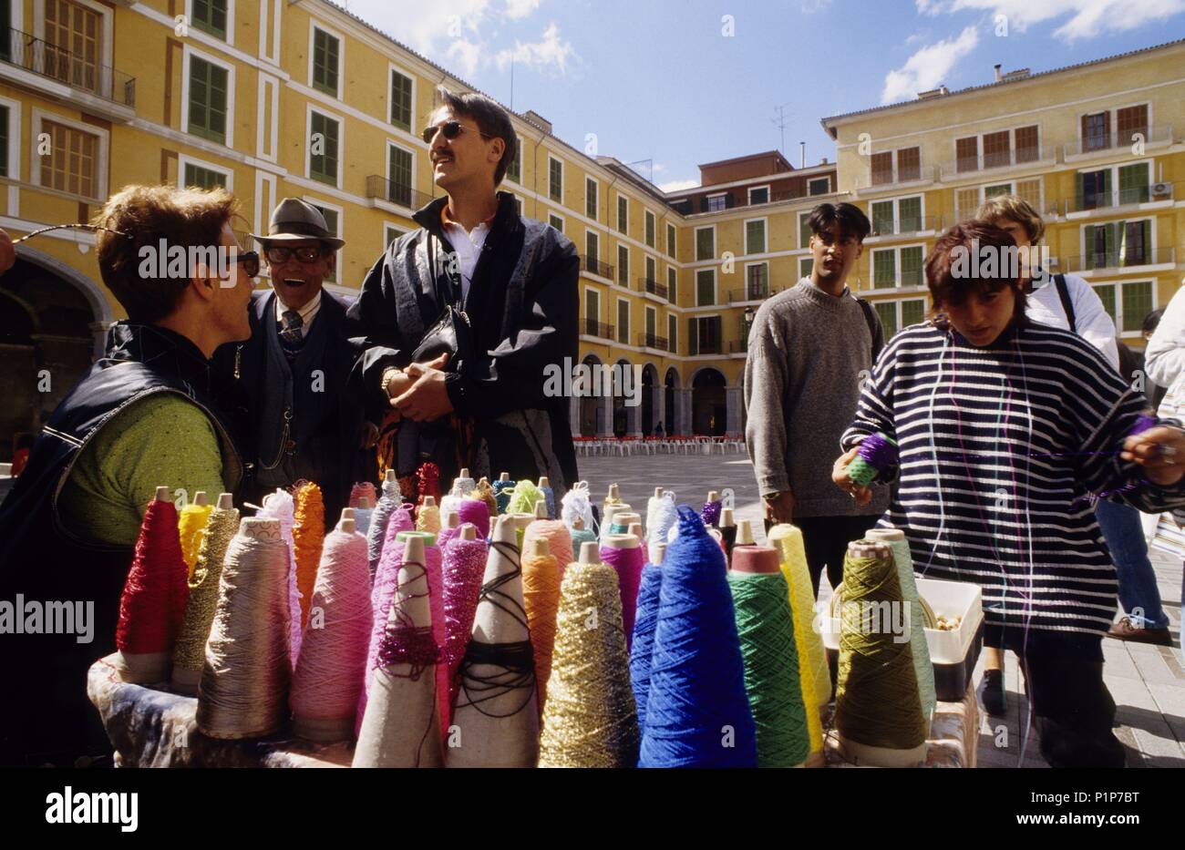 Plaza mayor of palma de mallorca hi-res stock photography and images ...